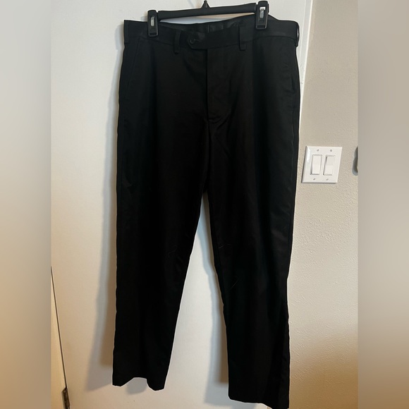 George | Pants | George Black Mens Dress Pants 36x34 | Poshmark